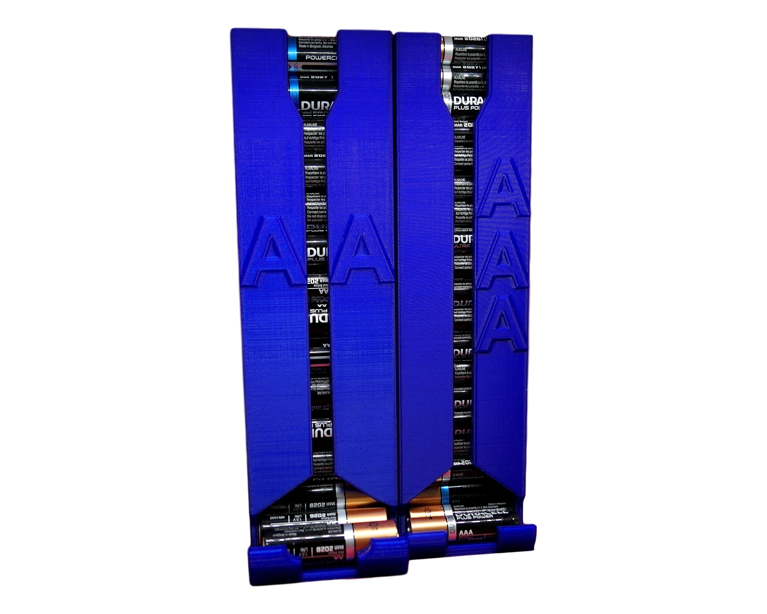 Wall Mounted AA and AAA Battery Dispensers Holders Storage Caddy - Etsy