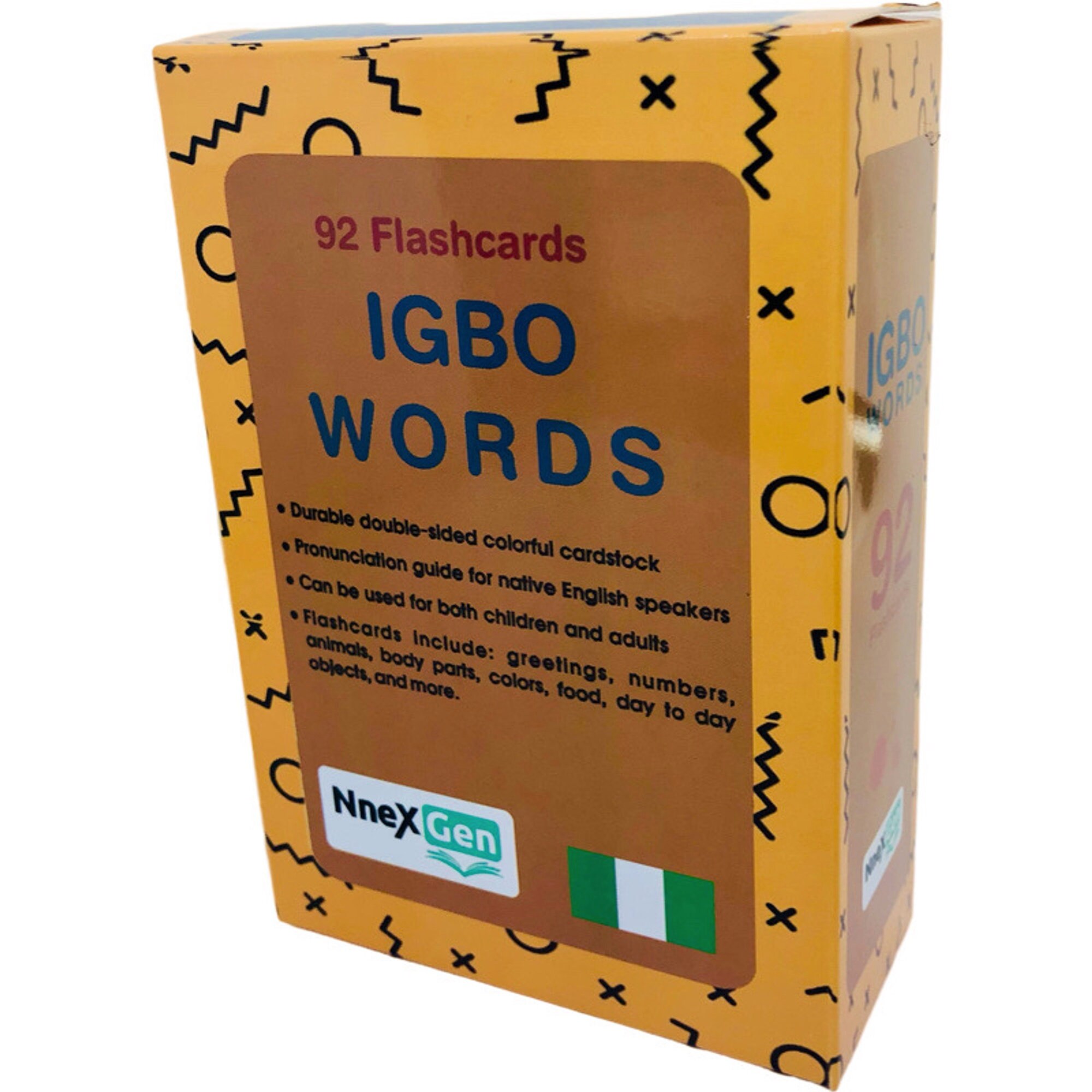 Igbo Language Learning Cards | Flashcards | Memory Cards - Etsy