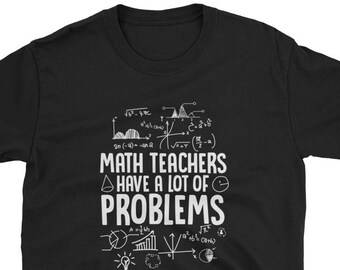 Math teacher shirt | Etsy