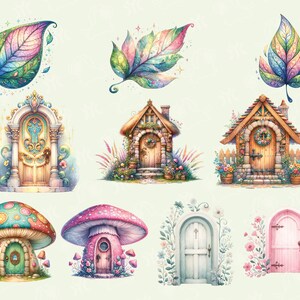 Watercolor Fairy Clipart, Fairies Clipart, Fairy Garden Clipart ...