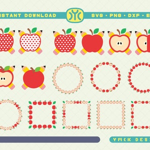 Apple SVG Bundle | Apple Svg | Fruit Svg | Summer Svg | Teacher Svg ...