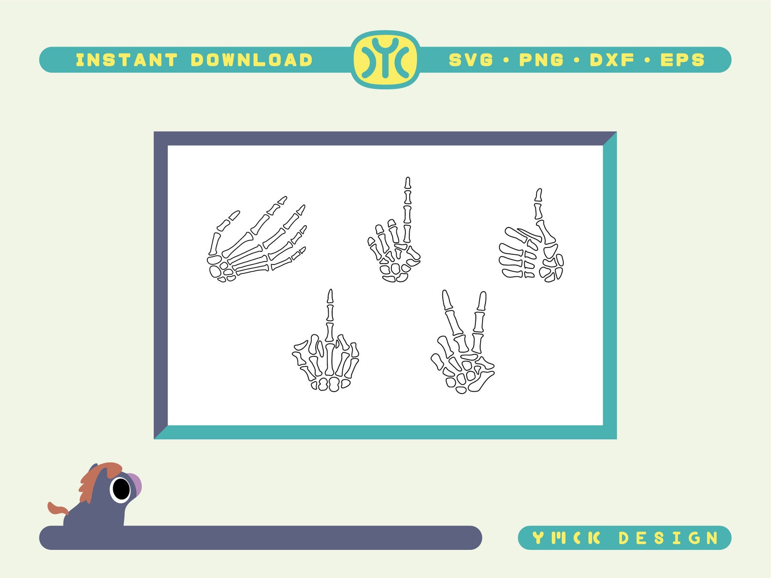 Skeleton Hands SVG Bundle Skeleton Svg Halloween Svg Skeleton Hand Svg ...