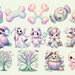 Pastel Halloween Clipart, 85 PNG Files, Pastel Goth PNG, Spooky Art for ...