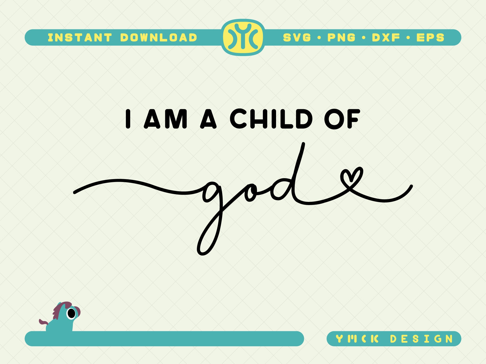 I Am A Child of God SVG | Faith Svg | Christian Svg | Bible Verse Svg ...