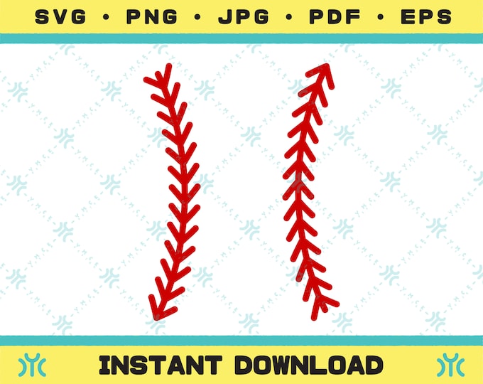 Baseball Stitches SVG Baseball SVG Ball Svg Tee Ball Svg - Etsy