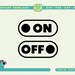 On off Switch SVG | on off Toggle Svg | Power Button Svg | Power Switch ...