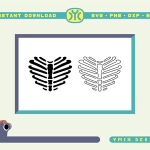 Skeleton Heart SVG | Skeleton Love Svg | Skeleton Svg | Halloween Svg ...
