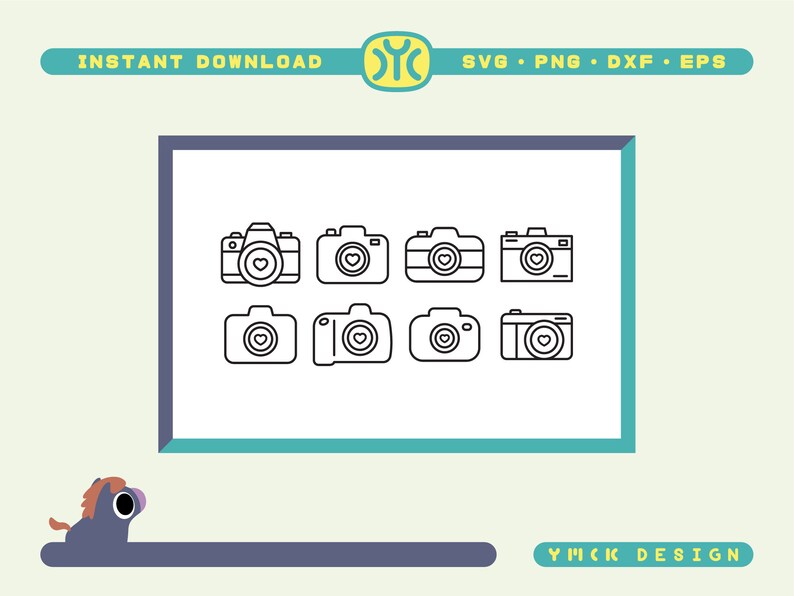 Camera SVG | Heart Camera Svg | Photography Svg | Camera SVG Bundle ...