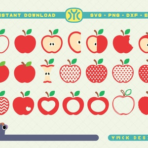 Apple SVG Bundle | Apple Svg | Fruit Svg | Summer Svg | Teacher Svg ...