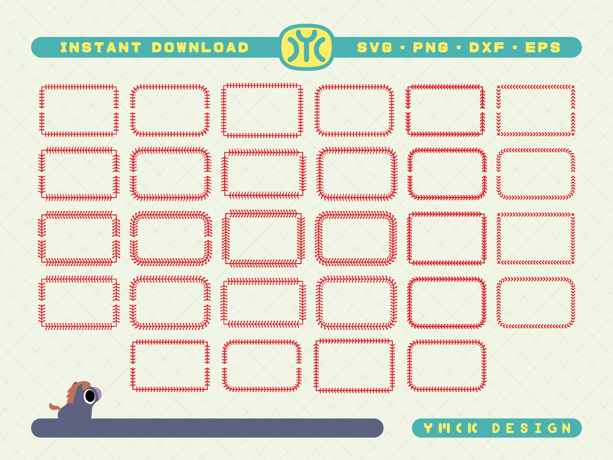 Baseball Stitches Frame SVG Baseball Stitches Border SVG Baseball Svg ...