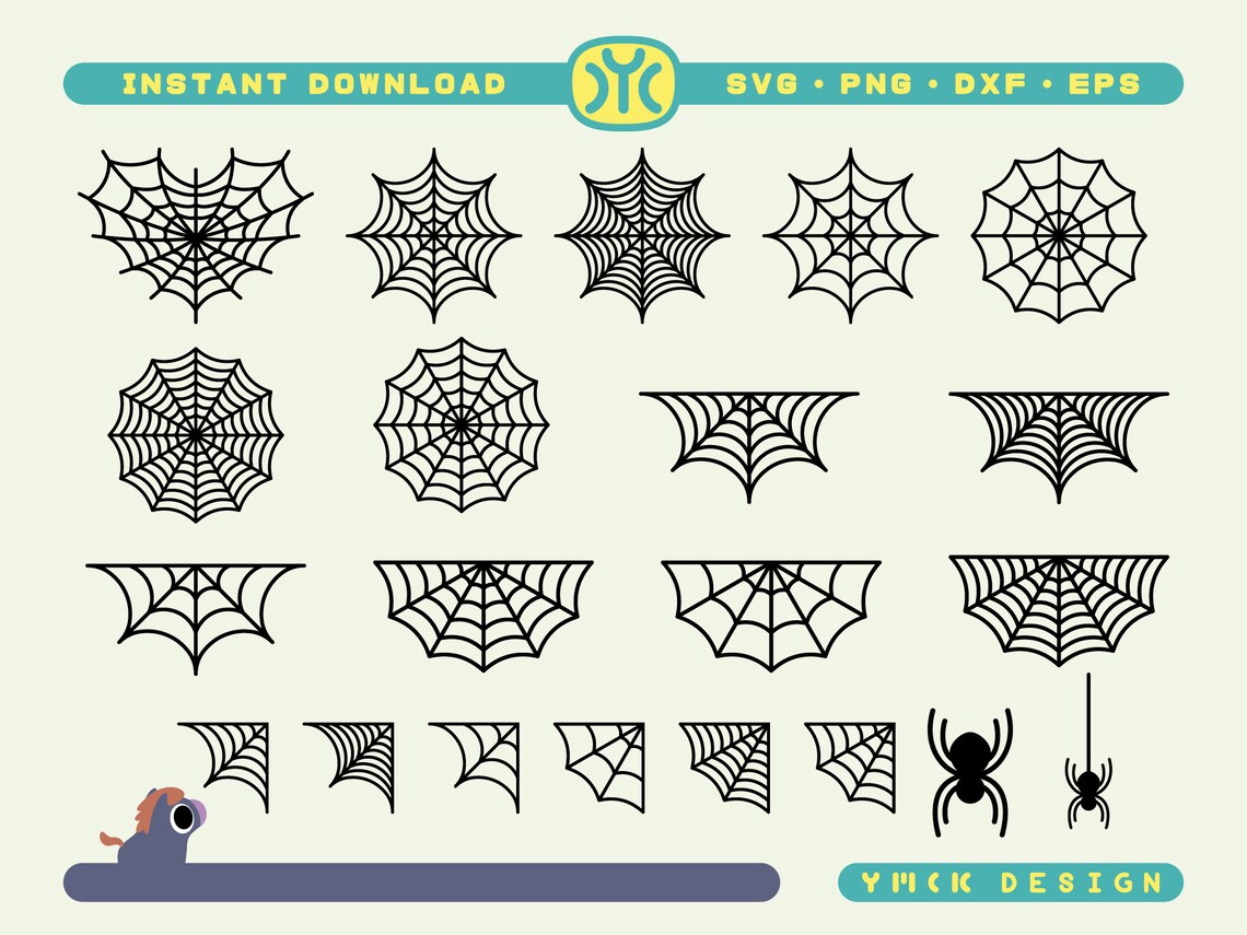 Spider Web SVG Corner Spider Web Svg Half Spider Web Svg Spider Svg ...
