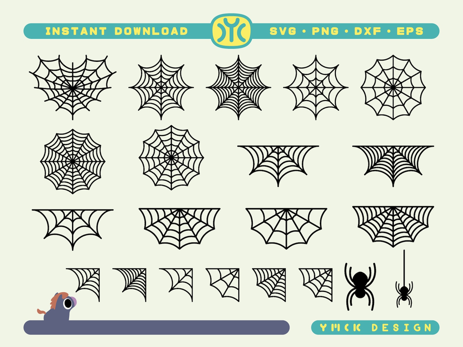 Spider Web SVG Corner Spider Web Svg Half Spider Web Svg Spider Svg ...
