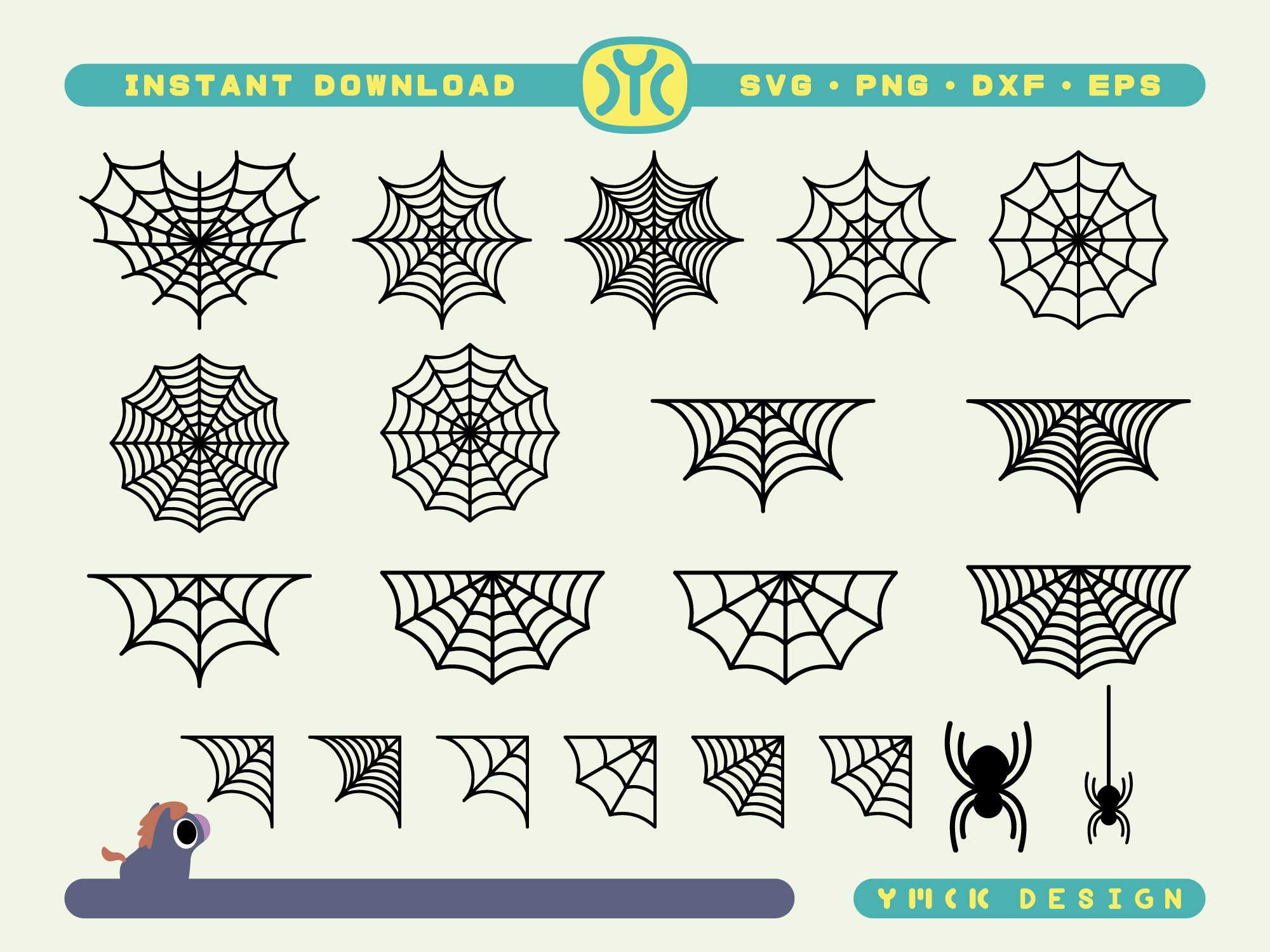 Spider Web SVG Corner Spider Web Svg Half Spider Web Svg Spider Svg ...