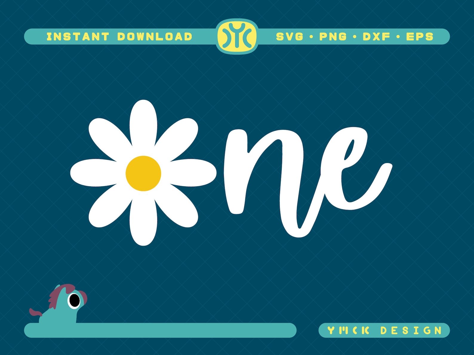 Daisy One SVG | First Birthday Svg | 1st Birthday Svg | Autism Svg ...