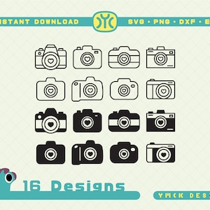 Camera SVG | Heart Camera Svg | Photography Svg | Camera SVG Bundle ...