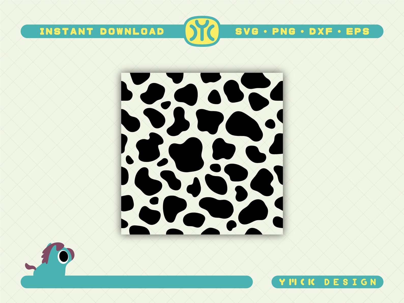 Seamless Cow Print SVG Cow Print Svg Cow Pattern Svg Cow Spots Svg ...