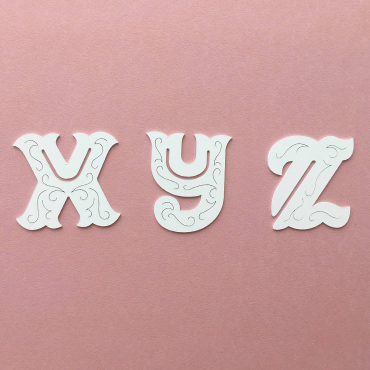 Alphabet Bookmarks - Etsy