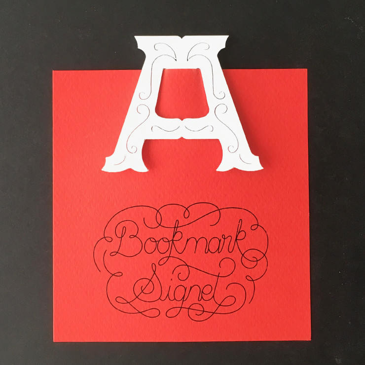 Alphabet Bookmarks - Etsy