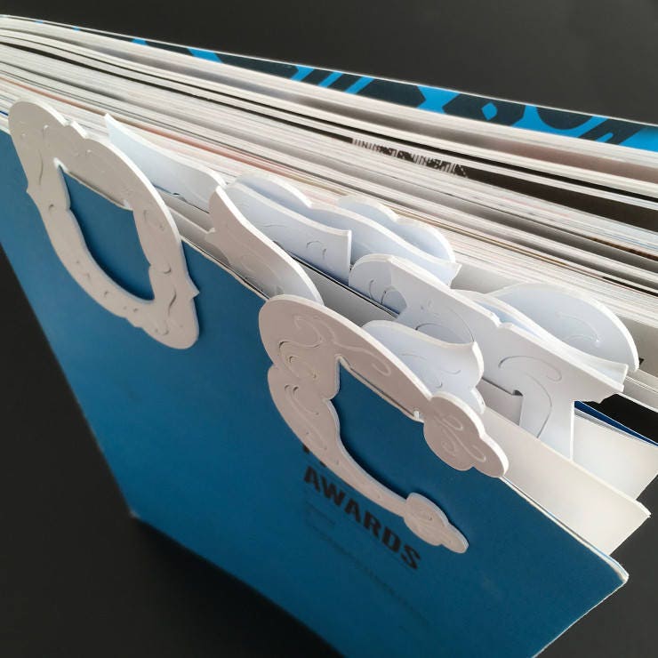 Alphabet Bookmarks - Etsy