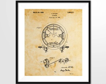 Ship Logometer Art - Etsy