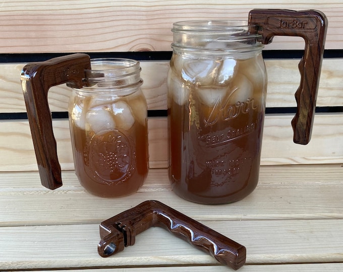 Jarbar, Mason Jar Handle, Mason Jar Holder, Removable Handle, Handle ...