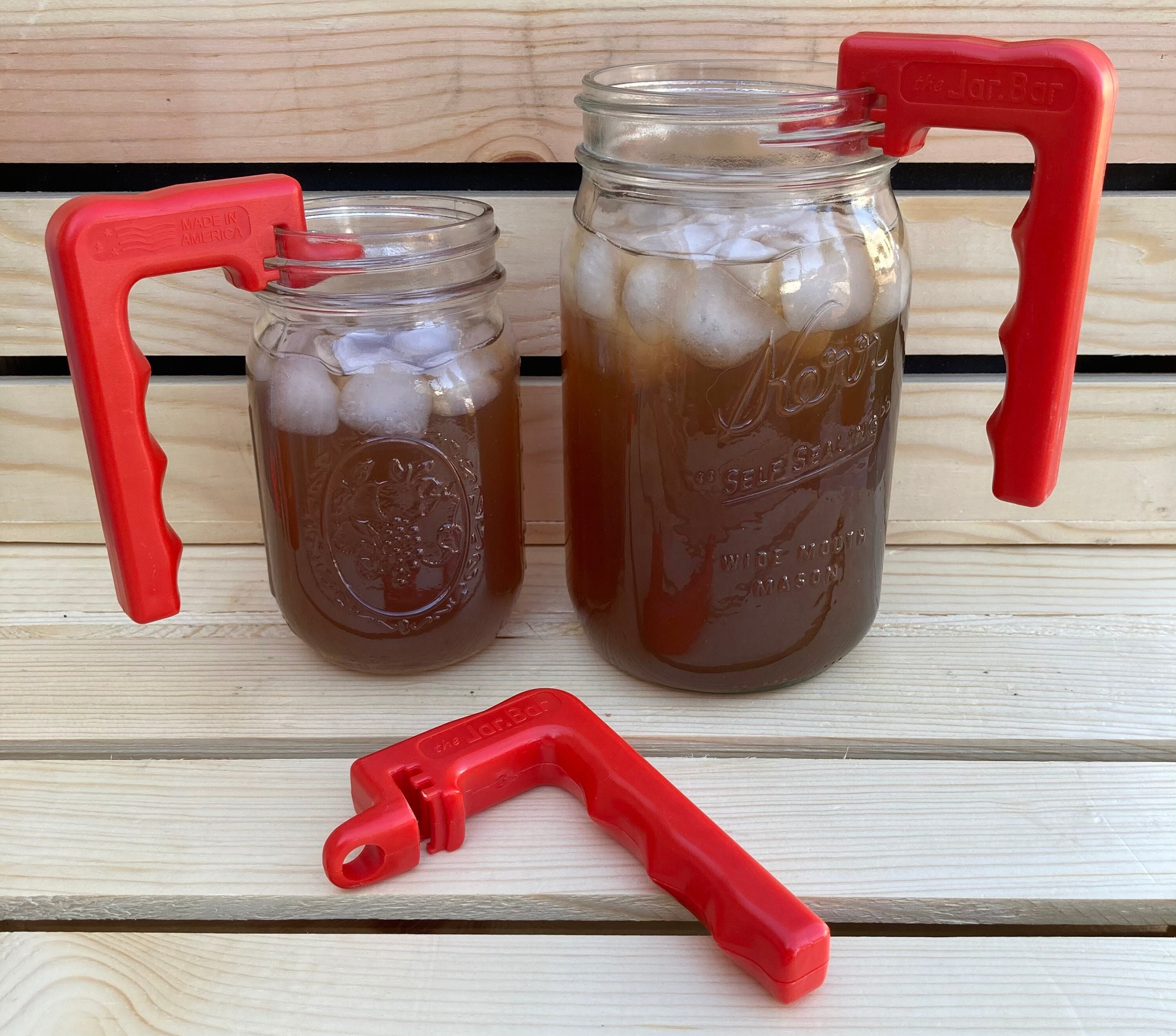 Jarbar Mason Jar Handle Mason Jar Holder Removable Handle - Etsy