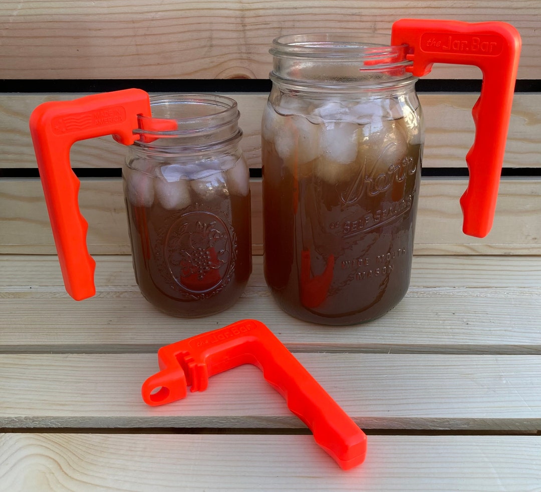 Jarbar, Mason Jar Handle, Mason Jar Holder, Removable Handle, Handle ...