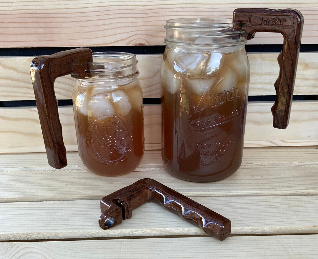 Jarbar, Mason Jar Handle, Mason Jar Holder, Removable Handle, Handle ...
