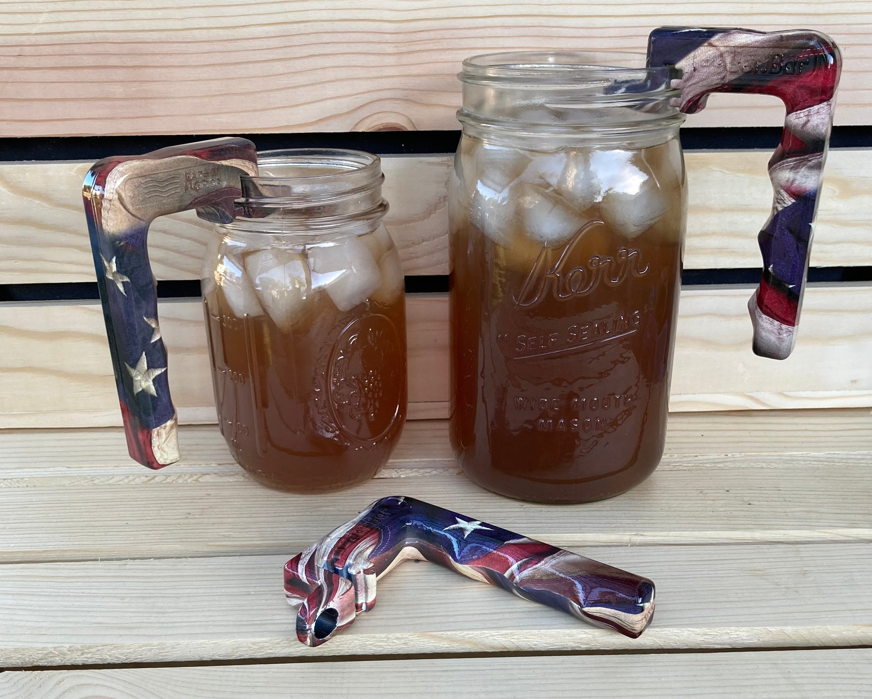 Jarbar, Mason Jar Handle, Mason Jar Holder, Removable Handle, Handle ...