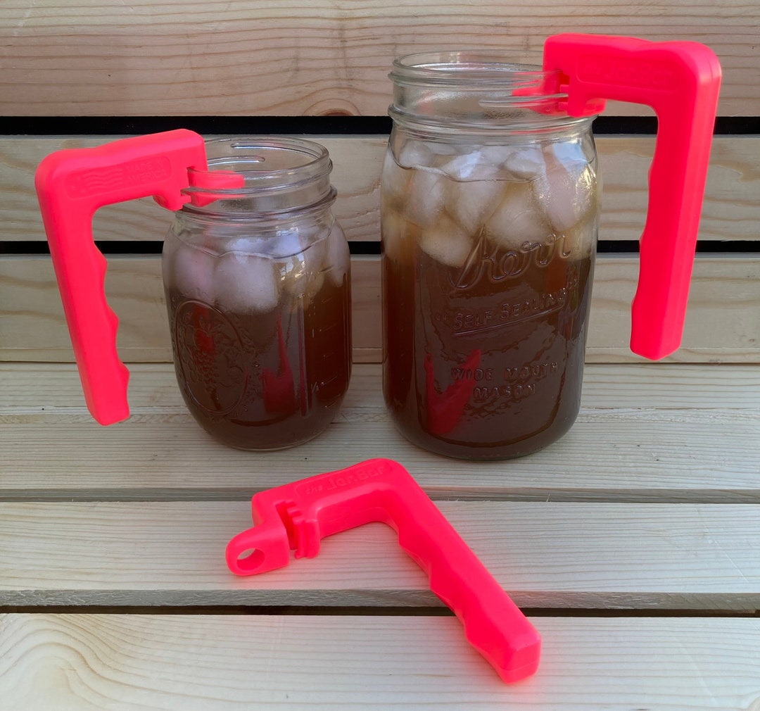 Jarbar, Mason Jar Handle, Mason Jar Holder, Removable Handle, Handle ...