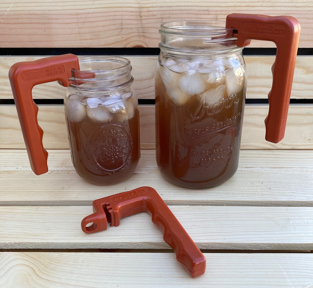 Jarbar, Mason Jar Handle, Mason Jar Holder, Removable Handle, Handle ...