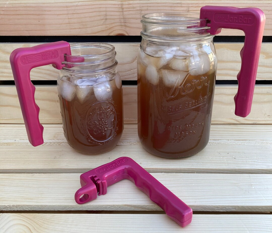 Jarbar, Mason Jar Handle, Mason Jar Holder, Removable Handle, Handle ...