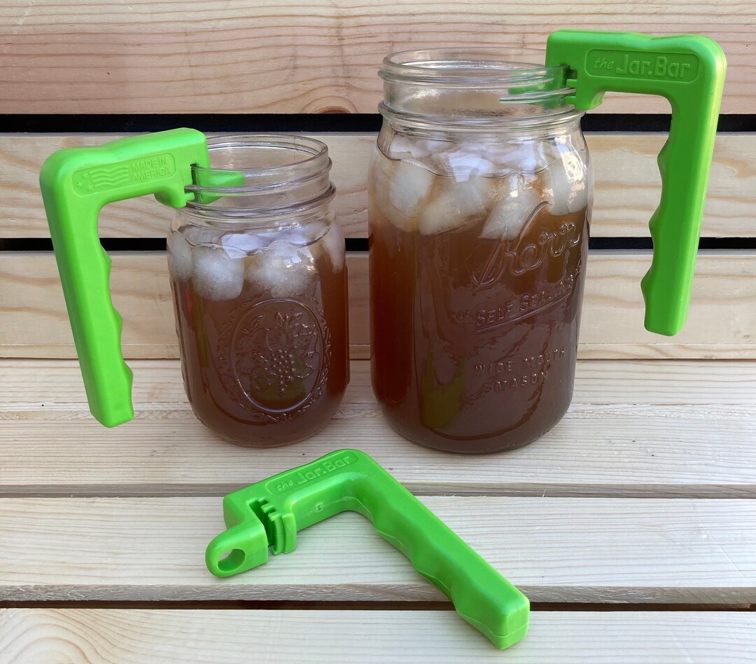 Jarbar, Mason Jar Handle, Mason Jar Holder, Removable Handle, Handle ...