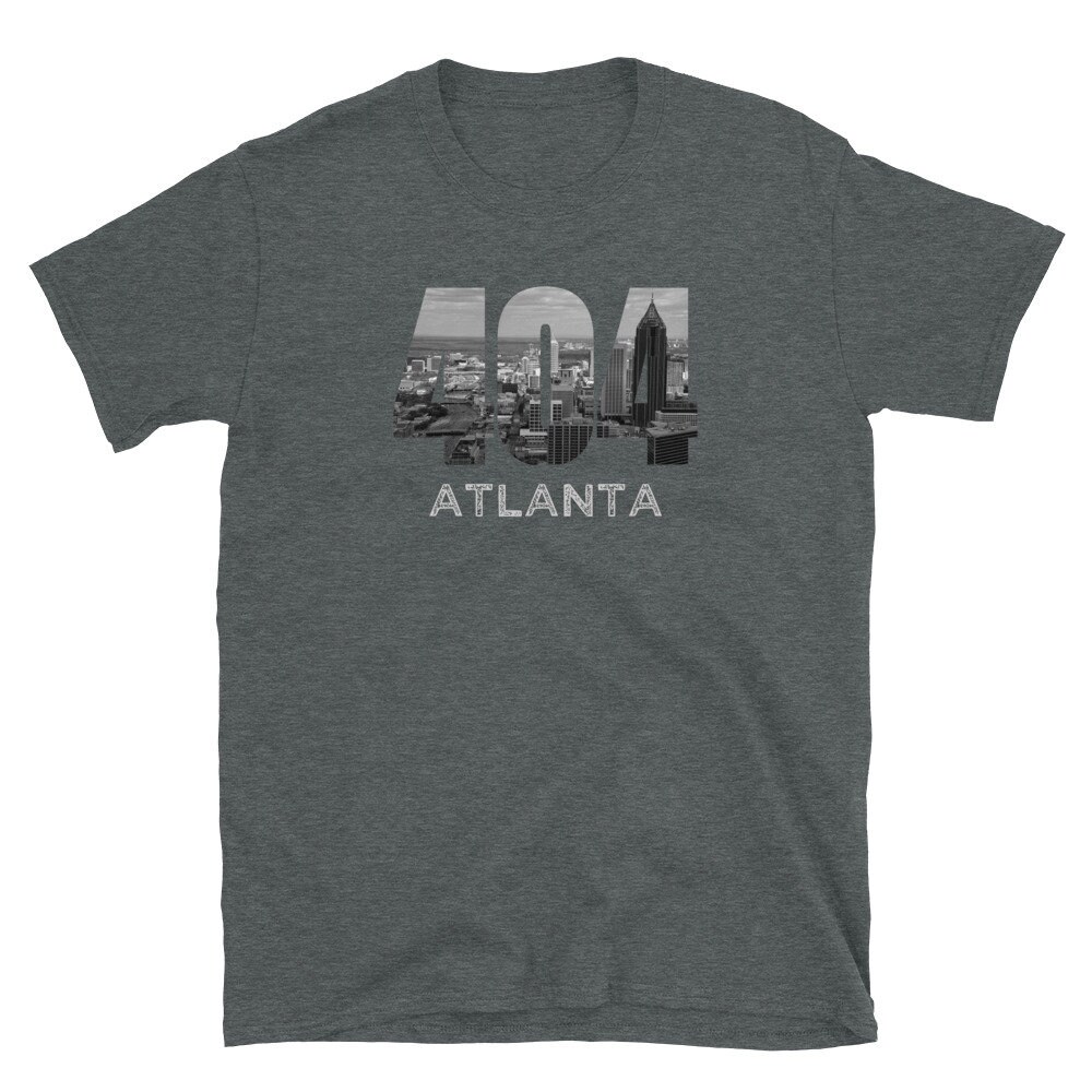 City Skyline Area Code 404 Downtown Atlanta Georgia Souvenir | Etsy