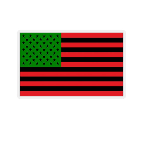 Pan African Flag Laptop Sticker / African Flag / Pan African | Etsy