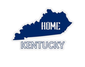 Kentucky KY State Outline Vinyl Decal Sticker - Etsy