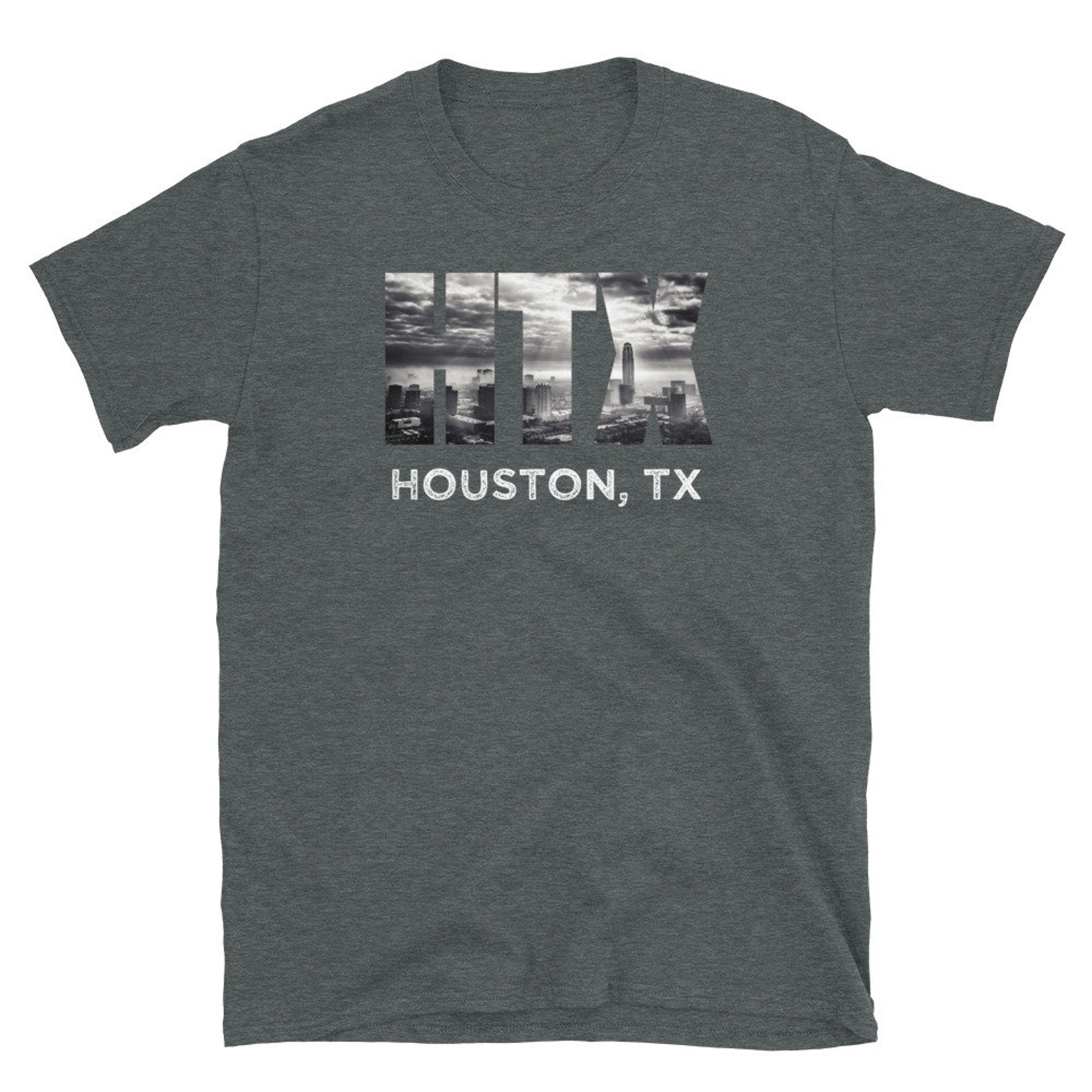 HTX City of Houston Skyline Art Downtown Texas Souvenir Gift - Etsy