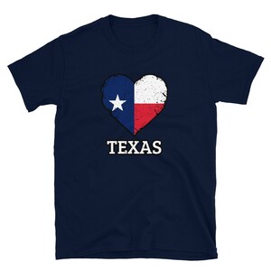 I Love Texas Home the Lone Star State Flag Pride TX Gift USA Print T ...