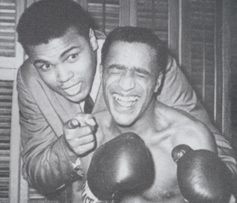 Muhammed Ali Sammy Davis Jr White T-shirt Sizes Available - Etsy