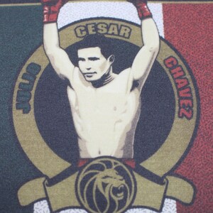 Julio Cesar Chavez Vs Frankie Randall Fight Poster White T-shirt Sizes ...