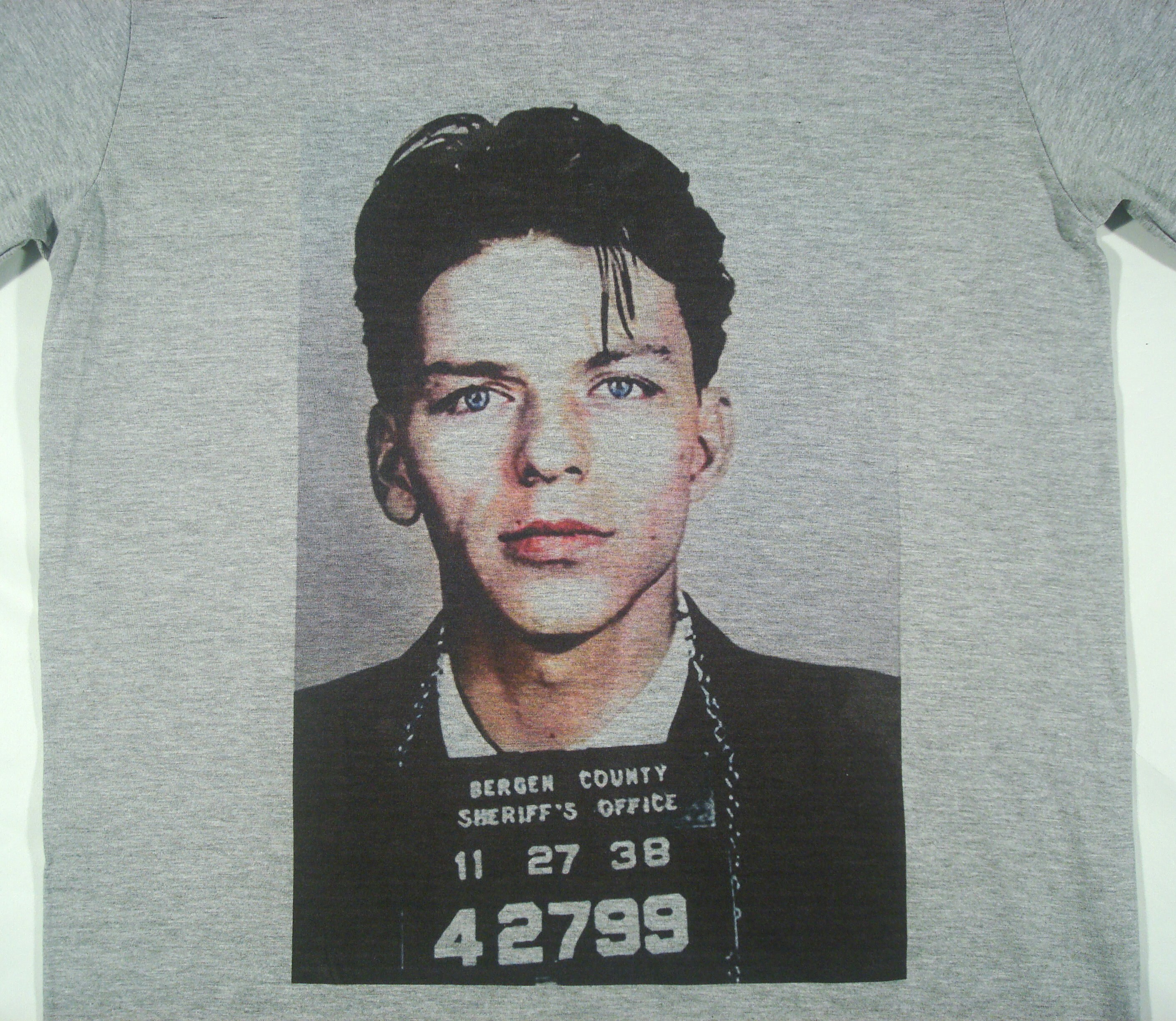 Frank Sinatra Mugshot Grey T-shirt Sizes Available S-3XL - Etsy
