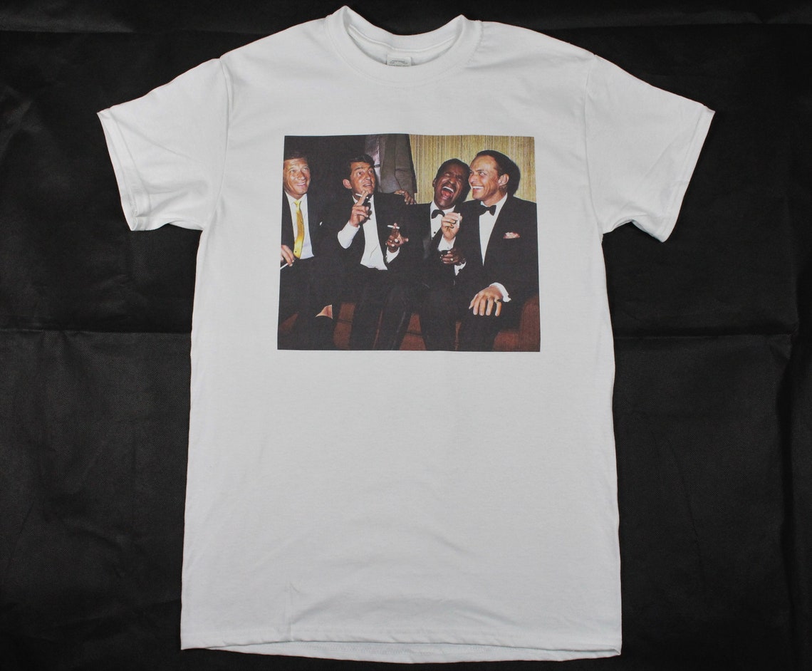 The Rat Pack White T-shirt Sizes Available S-3XL | Etsy