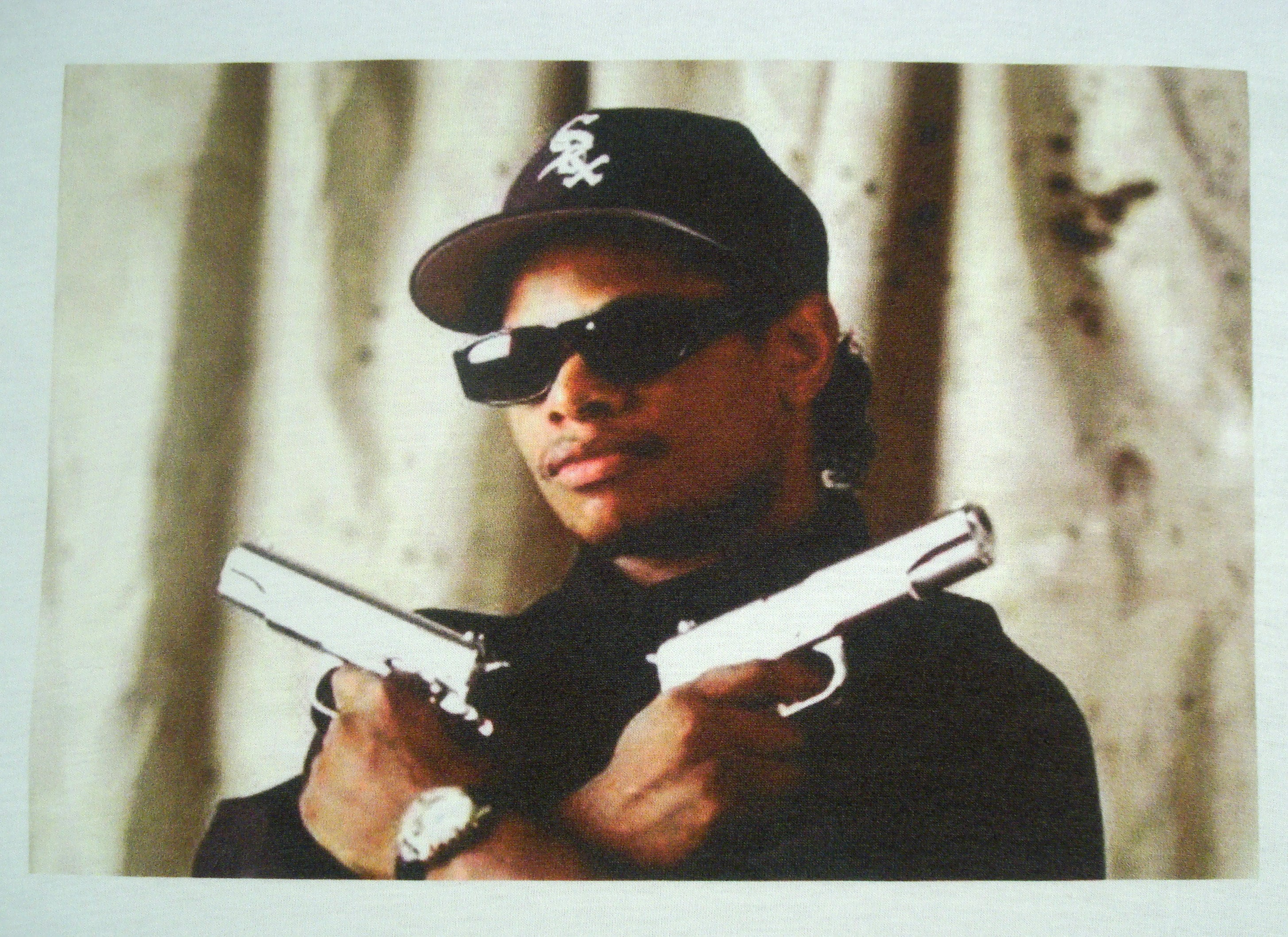 Eazy E With A Gun
