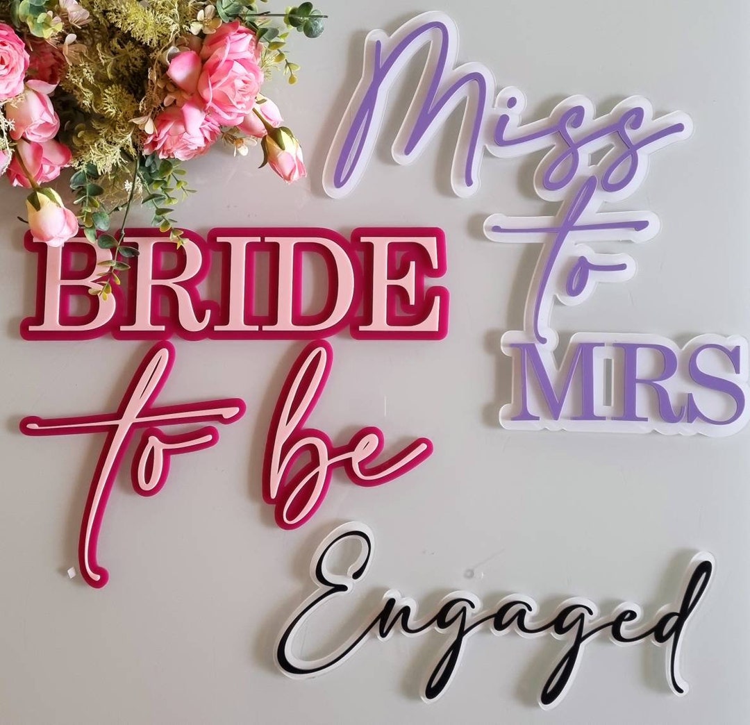 Miss to Mrs Sign| Miss to Mrs Cake Topper|wedding Sign|mr and Mrs Sign ...
