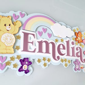 Acrylic Name, Nursery Wall Decor, Baby Gift, Acrylic Name, 3 D Nursery ...