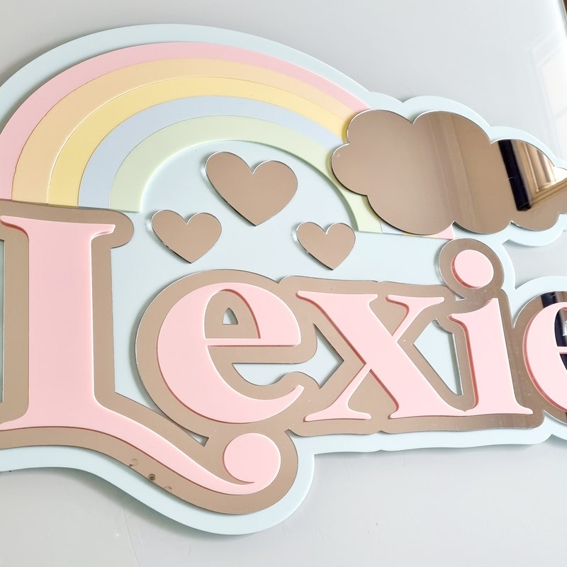 Rainbow Sign - Etsy