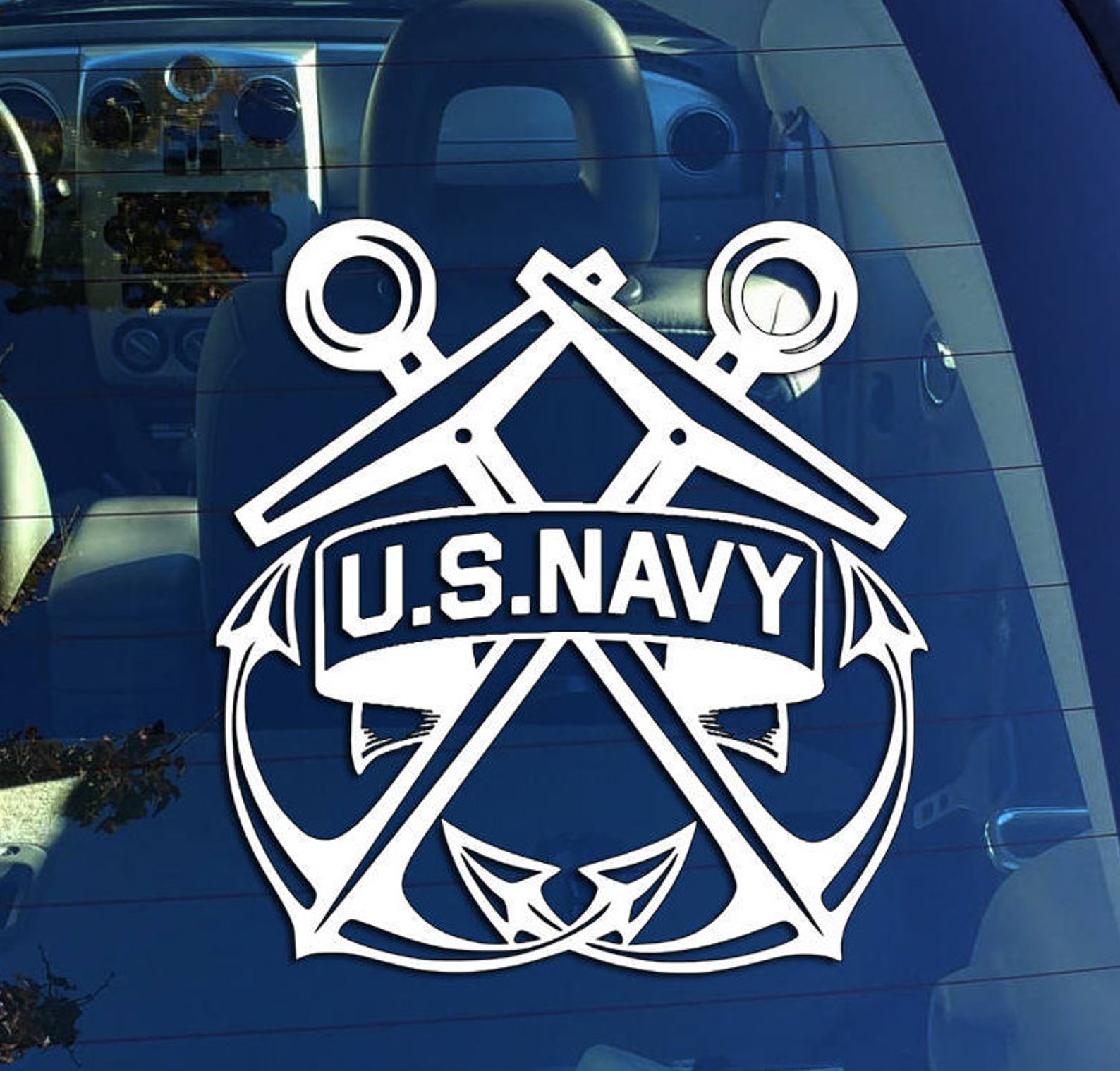US NAVY - Crossed Anchors - Etsy
