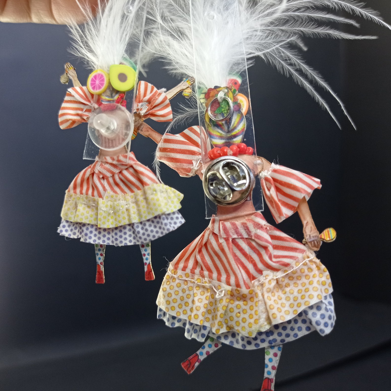 Carmen Miranda Doll is Articulated-a Paper Puppet. Fun Doll, Art Doll ...