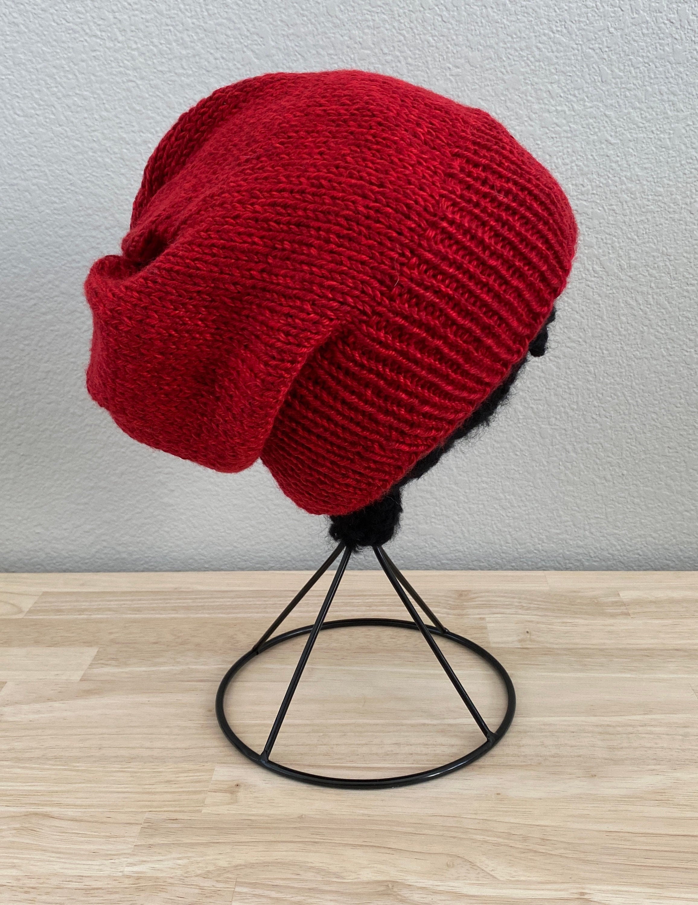 Handmade 2 in 1 Slouchy and Fitted Beanie Multiple Colors Available ...