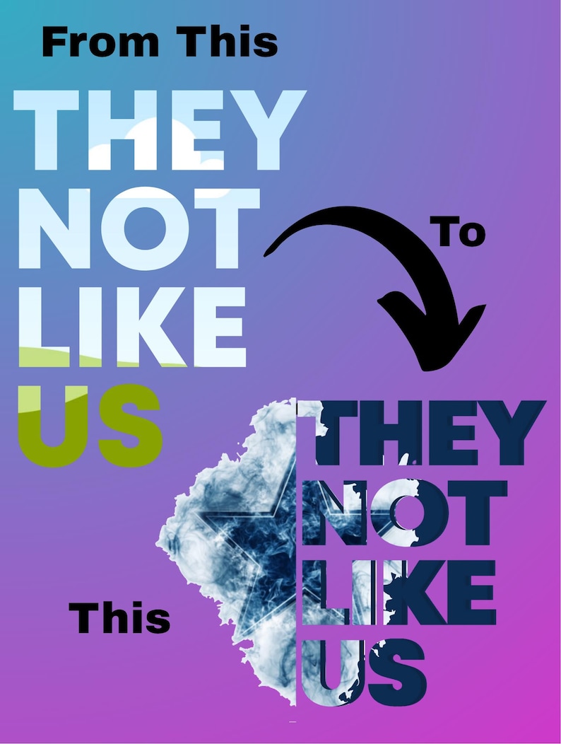 They Not Like Us Template, Instant Download, Team Images Are Not ...